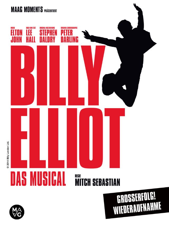 Billy Elliot – Das Musical, 24.10.2025 – 15.02.2026 @MAAG Halle| MAAG ...